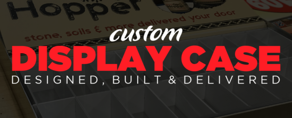 Custom Product Display Case | Designed, Built and Delivered! | Wilde Signs