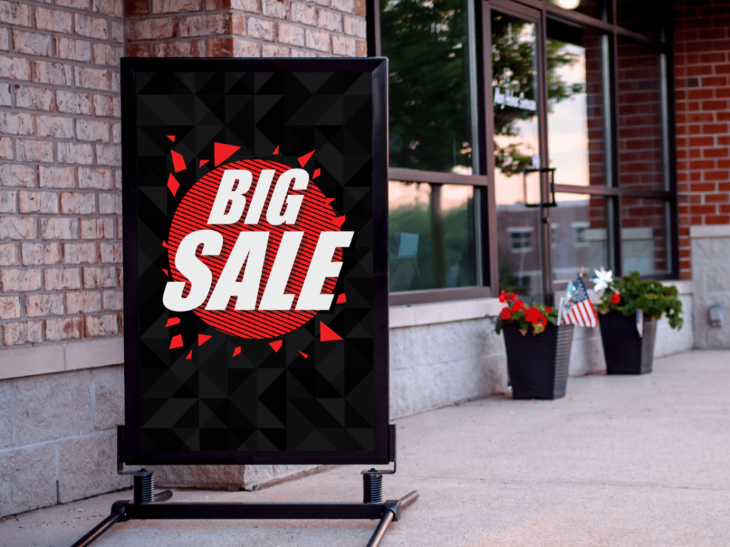 Curbside / Sidewalk Signs | Wilde Signs