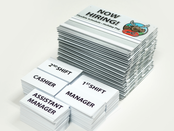 Changeable Price / Product | Wilde Signs