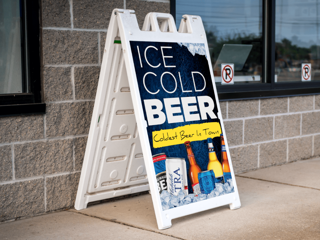 Curbside / Sidewalk Signs | Wilde Signs