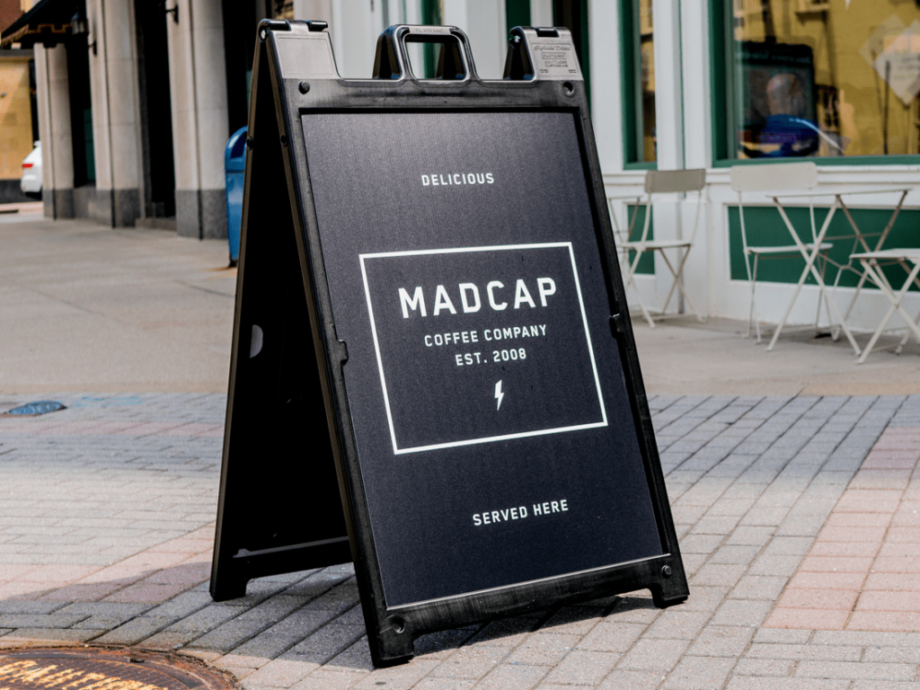 Curbside / Sidewalk Signs | Wilde Signs
