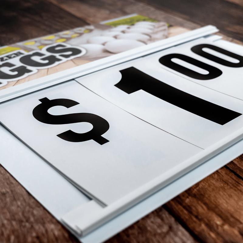 Changeable Price Signs | Wilde Signs