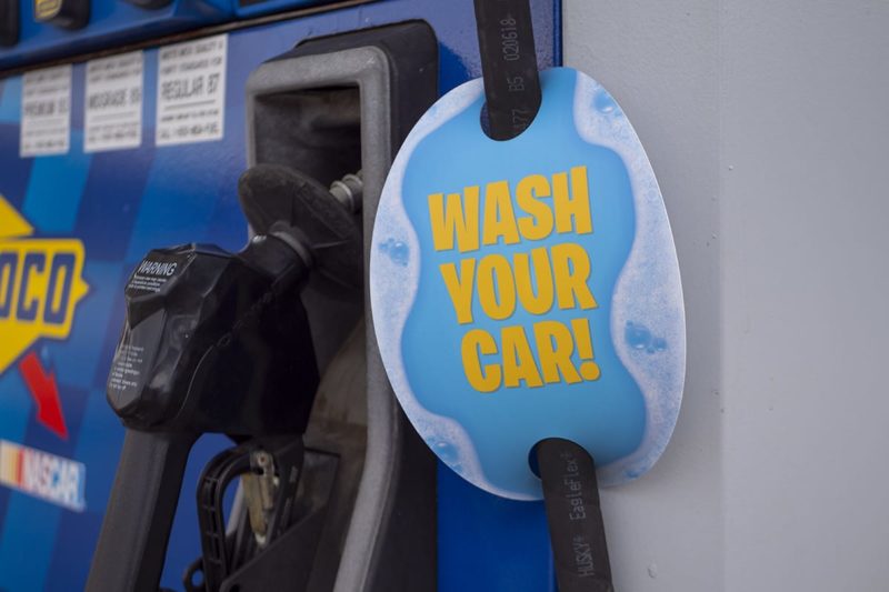 Hose Sliders - A Simple & Elegant Pump Hose Sign Solution | Wilde Signs