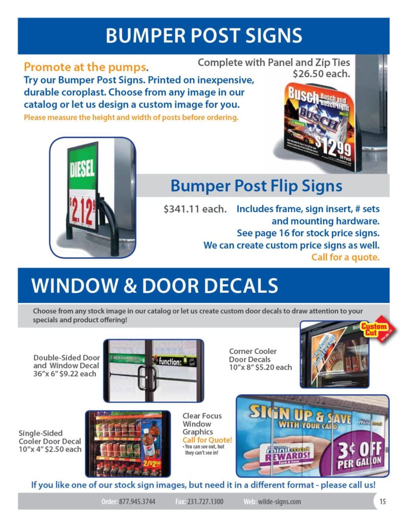 Catalog | Wilde Signs