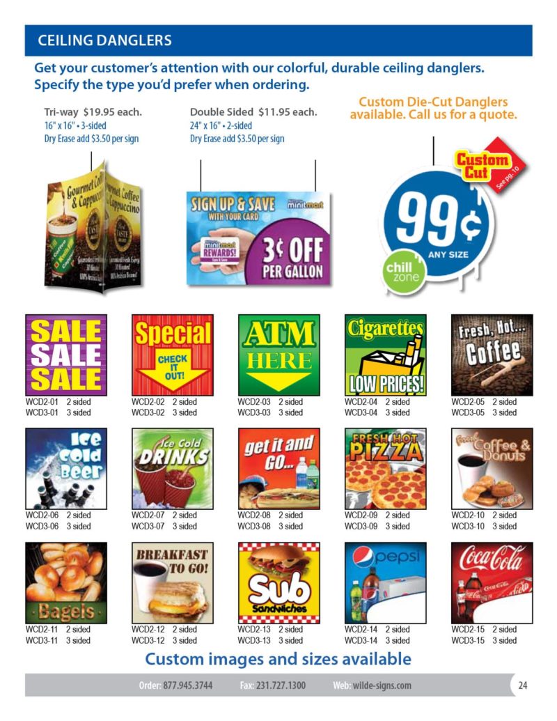 Catalog | Wilde Signs