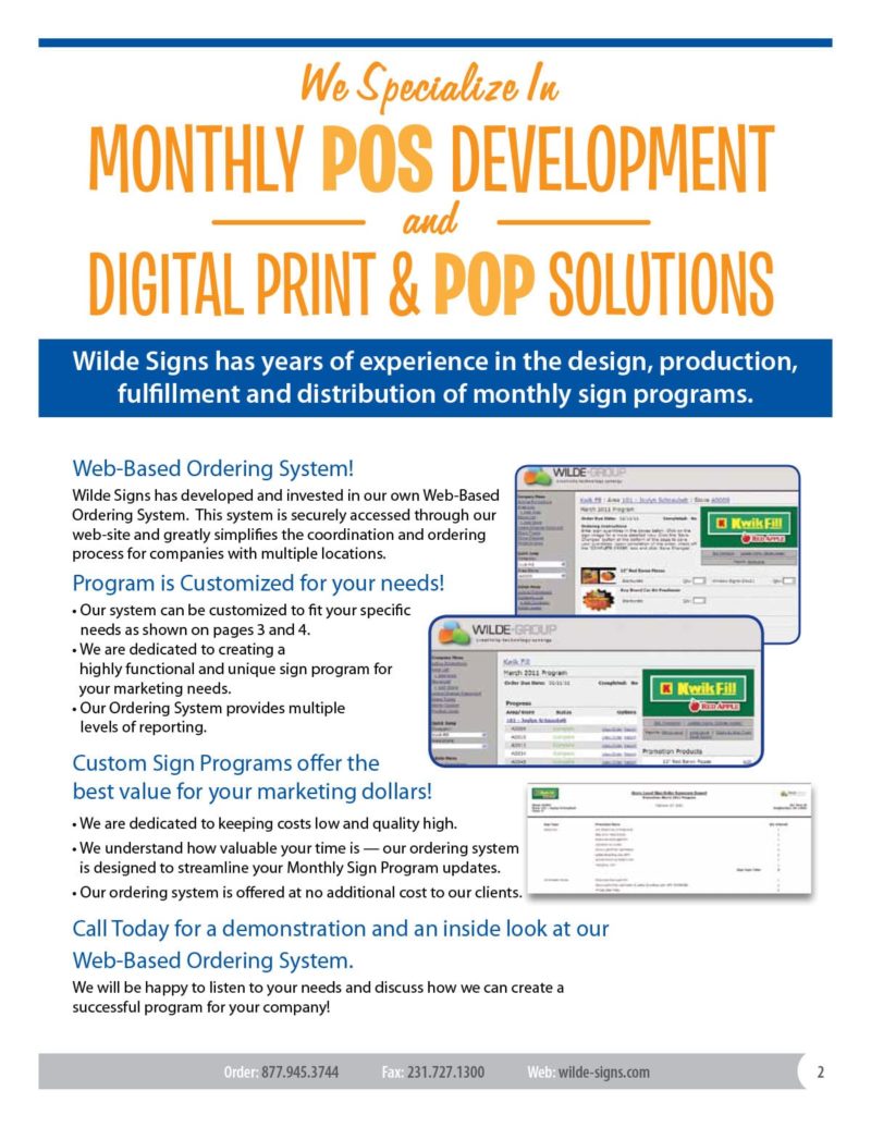 Catalog | Wilde Signs