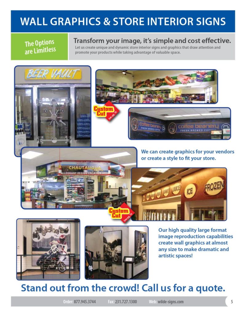 Catalog | Wilde Signs